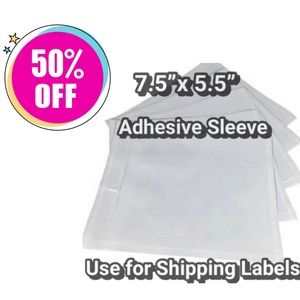 Office | 1 Ct Clear Adhesive Sleeve Shipping Label Pouch | Poshmark
